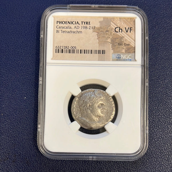 Ancient Greece - AR Tetradrachma - "Shekel of Tyre" - Circa 198 - 217 ...