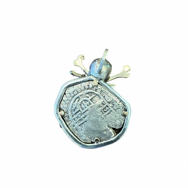 La Capitana Shipwreck - 4 Reales - Counter-stamped with a Crown on Cro ...