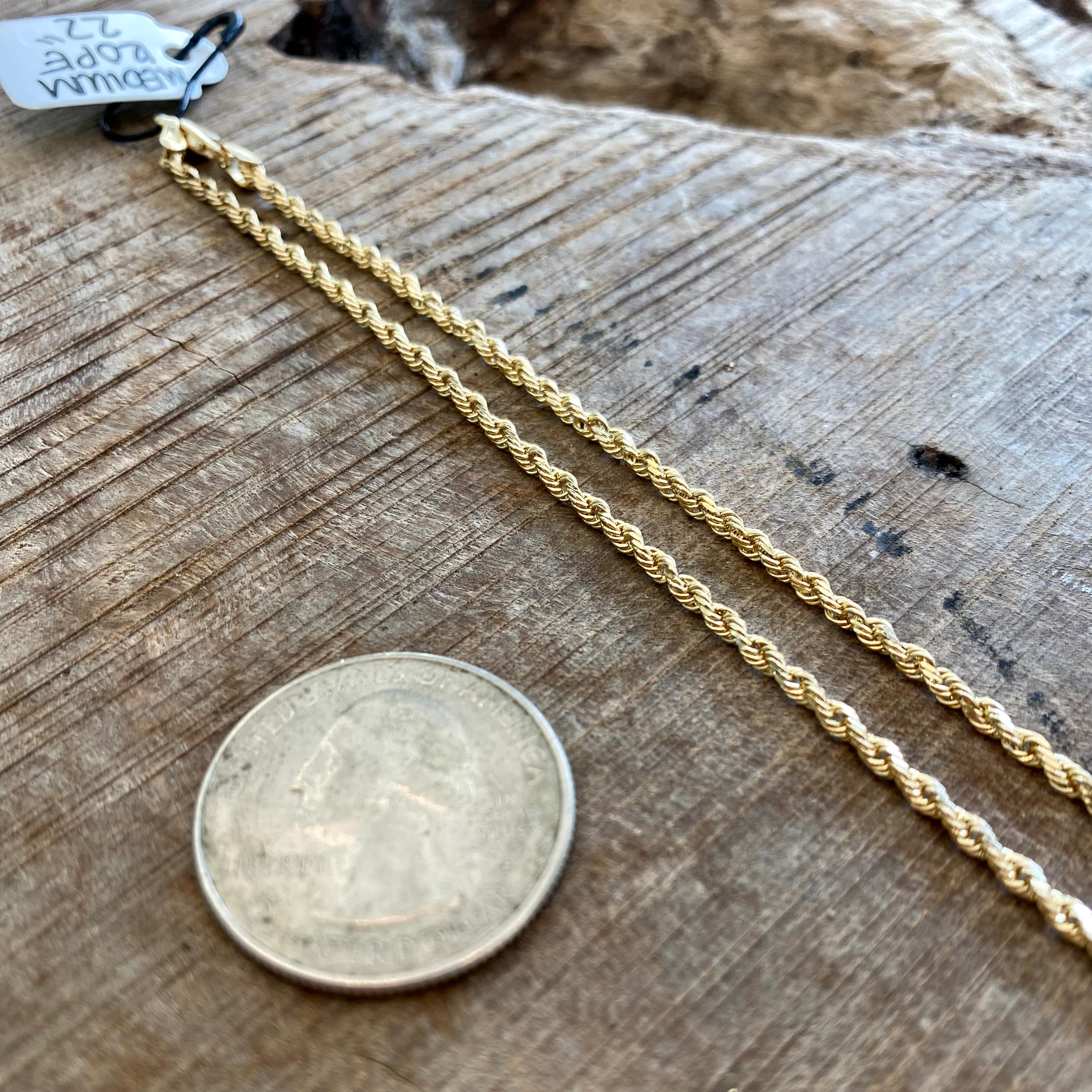 Gold Rope Chain - Shipwreck Treasures of the Keys