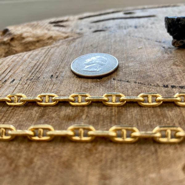 Gold Anchor Chain 24" 41.57g - Shipwreck Treasures of the Keys