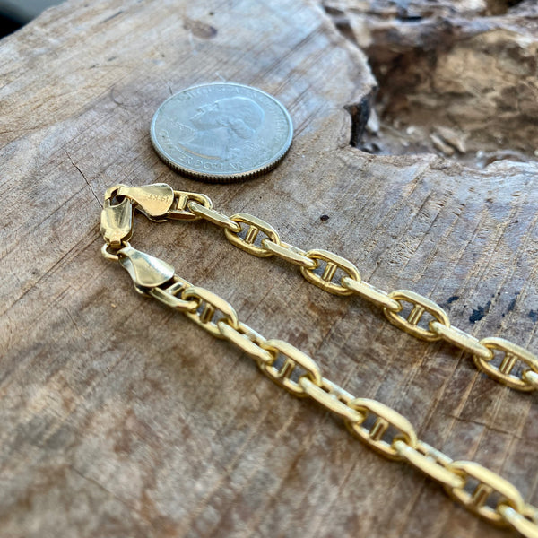 Gold Anchor Chain 24" 41.57g - Shipwreck Treasures of the Keys
