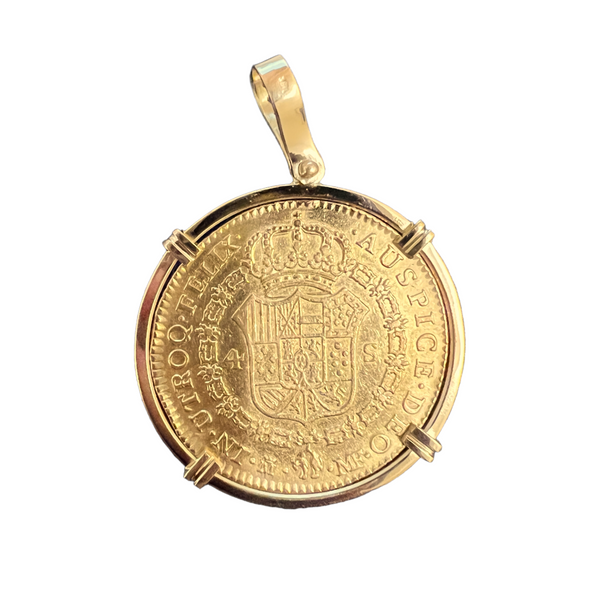 Private collection - Spanish 4 Escudos - Dated: 1791 from the Reign of ...